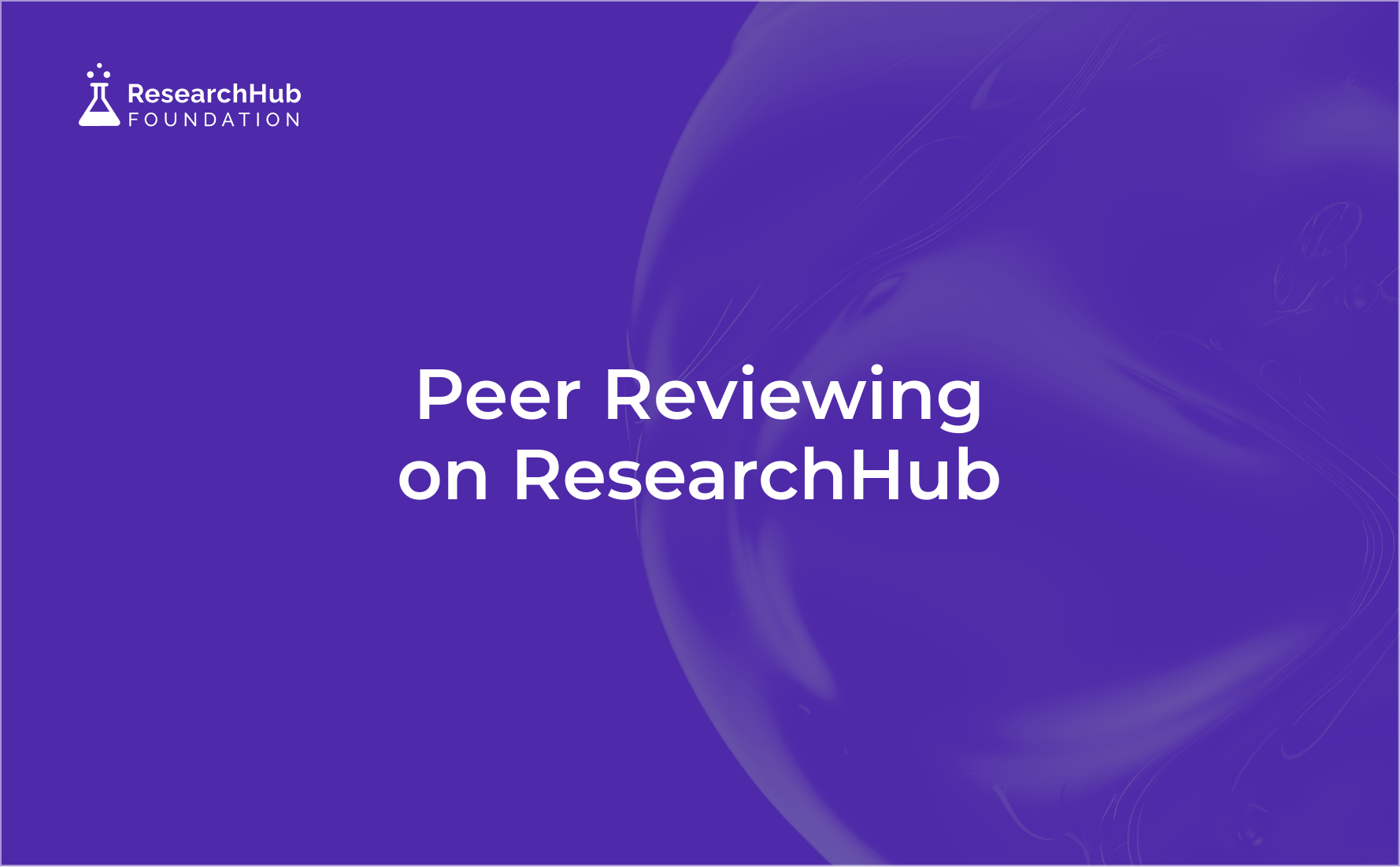 Peer Reviewing on ResearchHub